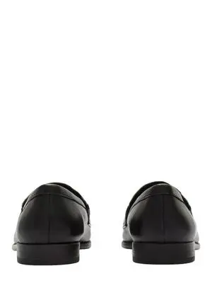 BURBERRY Burberry Check And Leather Opal Loafers