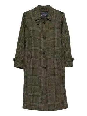 SCHNEIDERS Prince Of Wales Check Coat - Green