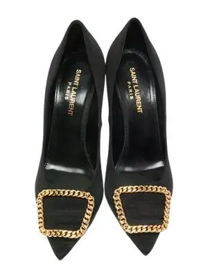 SAINT LAURENT Saint Laurent Sulpice Chain-Link Pumps