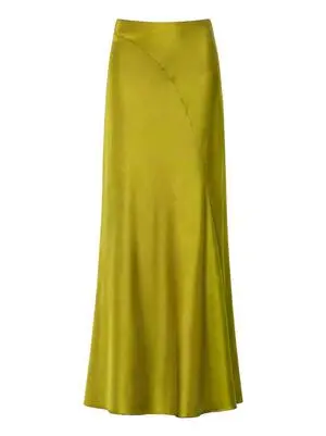 DANAME Danamé Asymmetrical Seam Maxi Skirt