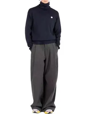 SOCIETE ANONYME St. Andrew Pleated Wide-leg Trousers - Grey