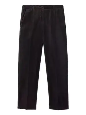 Aspesi Velvet Tailored Trousers - Brown