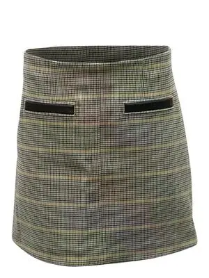 A.L.C. A.L.C. Plaid Houndstooth Mini Skirt