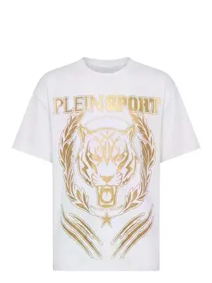 PLEIN SPORT Tiger Crest T-shirt - White