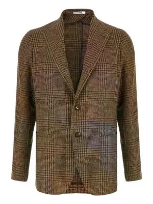 Tagliatore Prince-of-wales-pattern Blazer - Brown