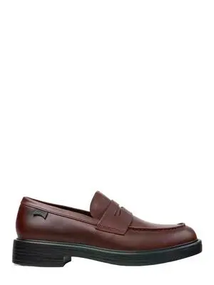 Camper Dean Leather Loafers - Brown