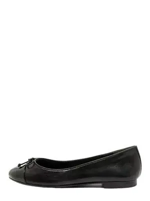 TORY BURCH Tory Burch Cap-Toe Bow Ballet Flats