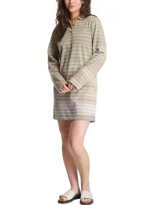 SAMSOE SAMSOE SAMSOE SAMSOE Striped Long-Sleeve Mini Dress
