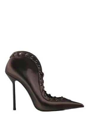 LE SILLA Colette Lace-up Ankle Boots - Brown