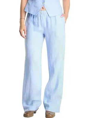 SAMSOE SAMSOE Elasticated Waistband Trousers - Blue