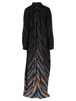 MARRAKSHI LIFE Marrakshi Life Striped Long-Sleeve Maxi Dress