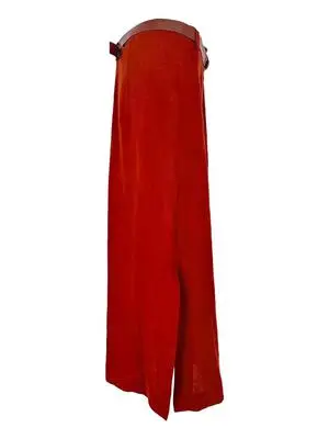 MAX MARA Max Mara Belted Wool Skirt