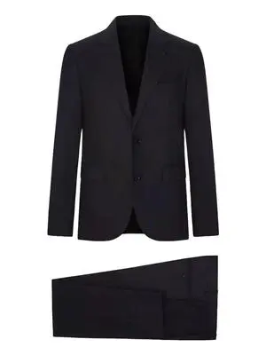LARDINI Single-breasted Tailored Suit - Black
