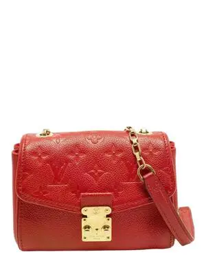 LOUIS VUITTON Saint Germain Empreinte Shoulder Bag - Red