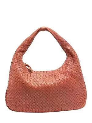 Bottega Veneta Bottega Veneta Veneta Intrecciato Leather Tote Bag Orange