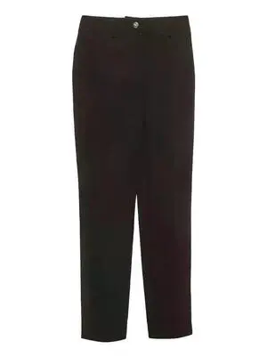 Giorgio Armani Belt-loop Trousers - Black
