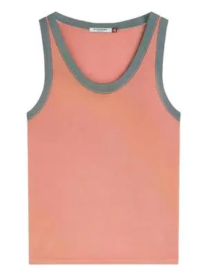 Scotch & Soda Ribbed-trim Tank Top - Pink