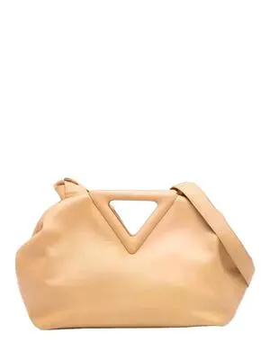 BOTTEGA VENETA 2012-2026 Medium Leather The Point Triangle Satchel