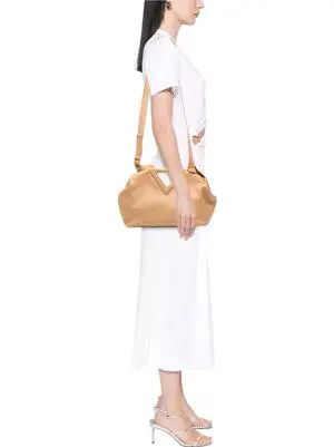 Bottega Veneta Bottega Veneta The Point Triangle Satchel Neutrals