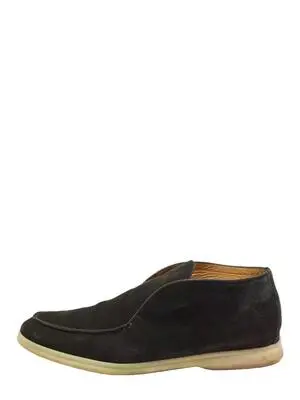 Loro Piana Open Walk Ankle Boots - Black