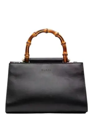 Gucci Nymphaea Top Handle Satchel - Black