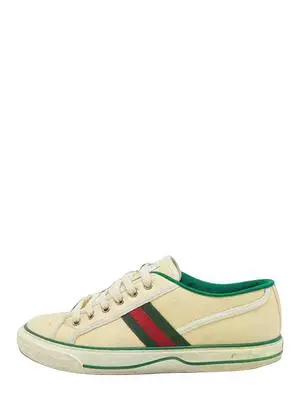 Gucci 1977 Tennis Web Sneakers - Neutrals