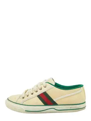Gucci 1977 Tennis Web Sneakers - Neutrals