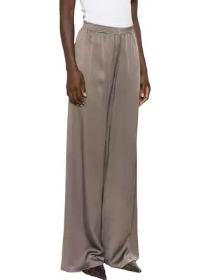 Fabiana Filippi Elasticated-waist Palazzo Pants - Grey
