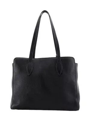 PRADA Prada Open Shopping Vitello Phenix Medium Tote Bag