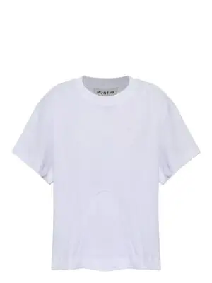 Munthe Vupiter Cotton T-shirt - White