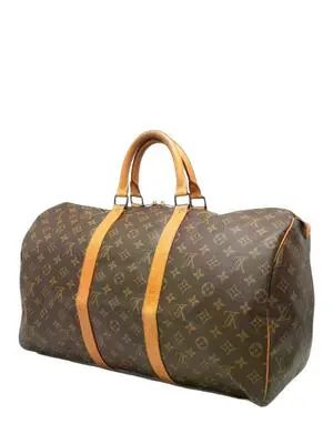 LOUIS VUITTON 1990 Monogram Keepall 50 Travel Bag