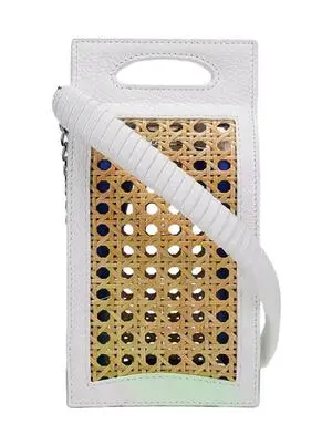 TYLER ELLIS Tyler Ellis Mini Stella Wicker Tote Bag