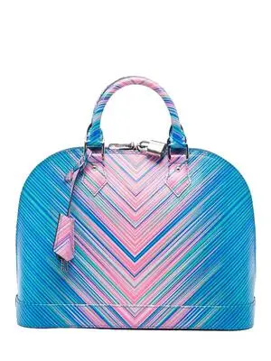 LOUIS VUITTON Epi Tropical Alma Pm Satchel - Blue