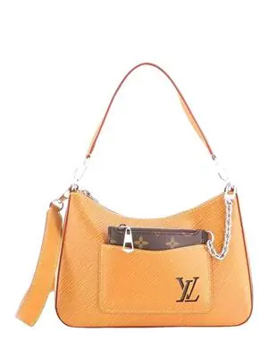LOUIS VUITTON Marelle Handbag Epi Leather Hobo Bag - Brown