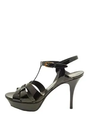 SAINT LAURENT Saint Laurent Tribute Platform Sandals