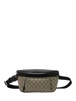 Gucci Gg Supreme Eden Belt Bag - Black