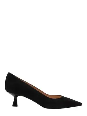 STUART WEITZMAN Sculpt Pointed-toe Pumps - Black