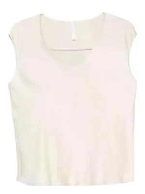 IMPERIAL IMPERIAL Sleeveless V-Neck Blouse