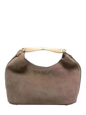 ELLEME Boomerang Suede Tote Bag - Neutrals