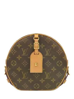 LOUIS VUITTON Monogram Canvas Boite Chapeaux Souple Mm Crossbody Bag - Brown
