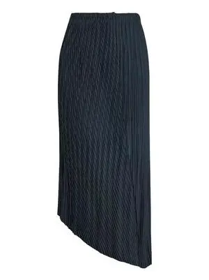 ISSEY MIYAKE Issey Miyake Asymmetric Pleated Skirt