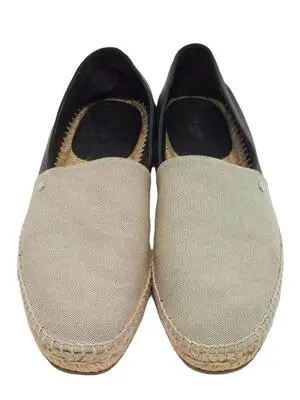 HERMÈS Hermès Joven Slip-On Espadrilles In Canvas And Leather