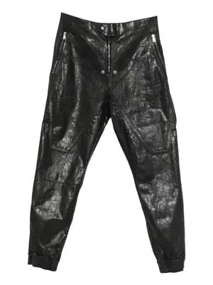 RICK OWENS Rick Owens DRKSHDW Moto Trousers With Zip Fastening