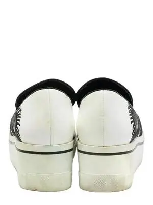STELLA MCCARTNEY Stella McCartney Embroidered Wedge Heel Slip-On Sneakers
