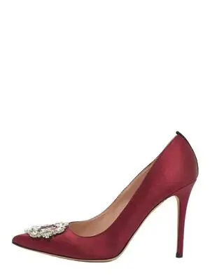 Sjp By Sarah Jessica Parker Crystal-embellished Stiletto Pumps - Red