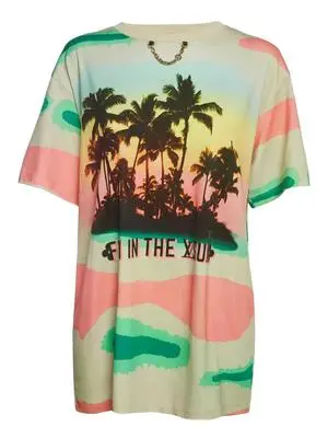 LOUIS VUITTON Fun In The Sun" T-shirt - Neutrals
