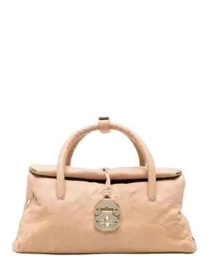 ZANELLATO Zanellato Stud-Embellished Tote Bag Neutrals