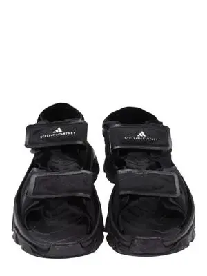 Stella McCartney X Adidas Hika Touch-strap Sandals - Black
