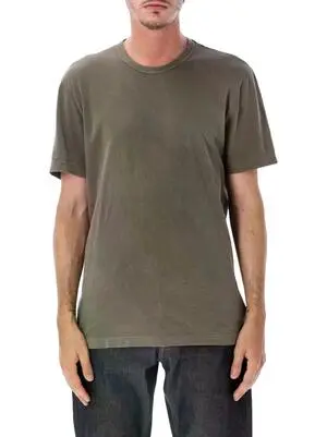 JAMES PERSE Round Neck T-shirt Green