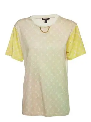 LOUIS VUITTON Monogram Cotton T-shirt - Neutrals